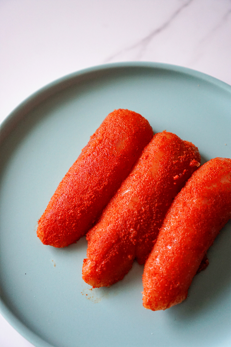 Simple 5 Ingredient Mentaiko Toast - PURPLECHIVES